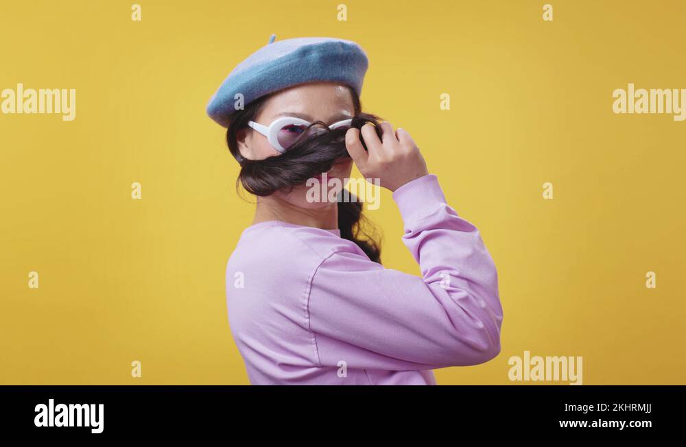 Beautiful Chinese Girl Posing Camera Stock Videos And Footage Hd And 4k Video Clips Alamy
