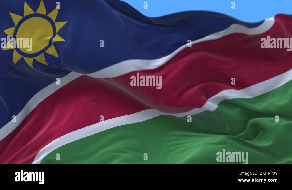 Namibia national flag Stock Videos & Footage - HD and 4K Video Clips ...