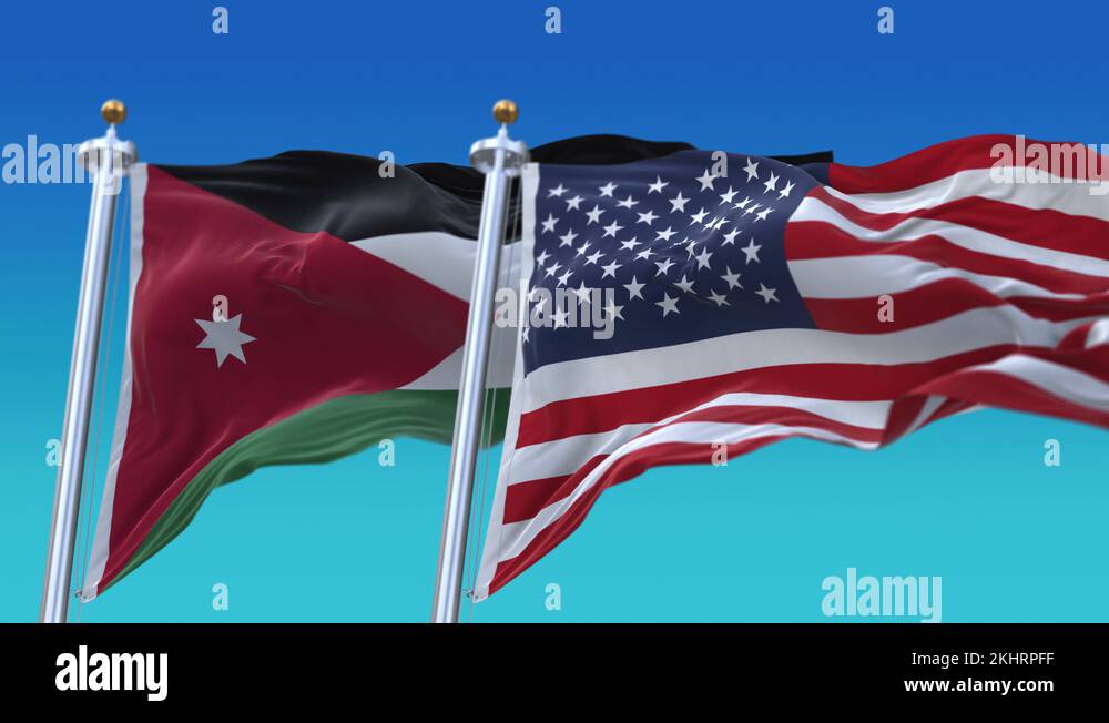 Usa jordan flag Stock Videos & Footage - HD and 4K Video Clips - Alamy