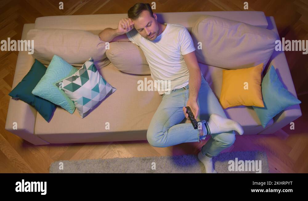 Lazy person watching tv Stock Videos & Footage - HD and 4K Video Clips ...