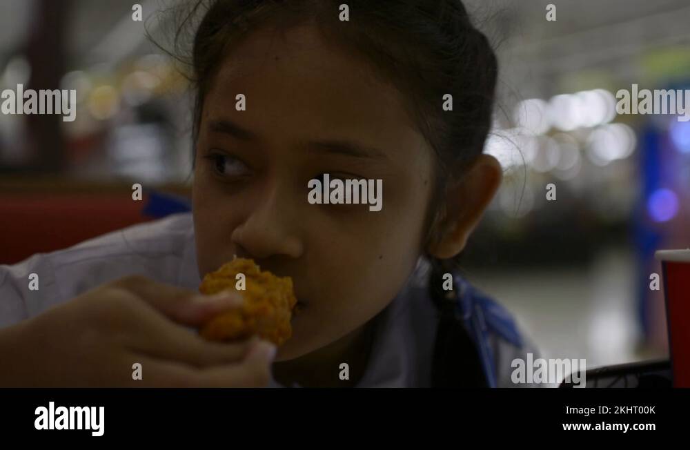 School chicken lunch eating Stock Videos & Footage - HD and 4K Video ...