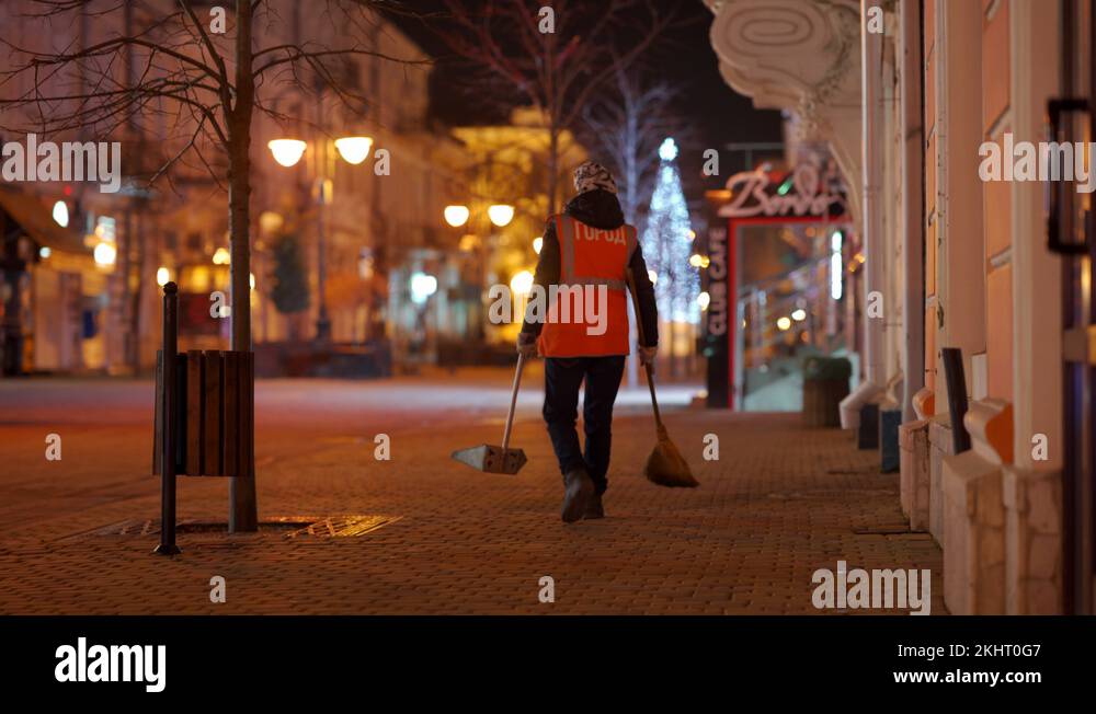 Cleaner broom woman uniform Stock Videos & Footage - HD and 4K Video ...