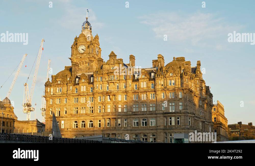 Balmoral hotel tower edinburgh castle Stock Videos & Footage - HD and ...