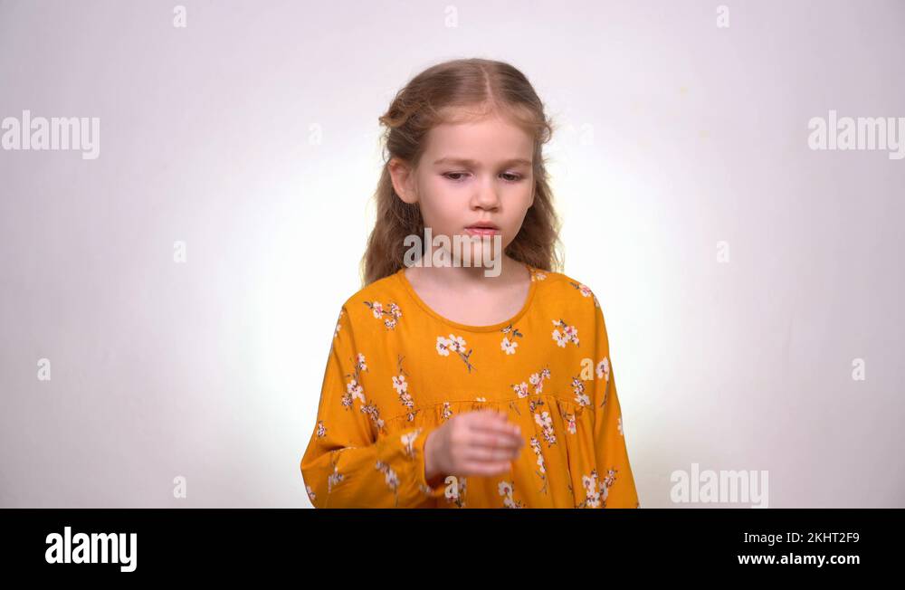 Little girl shows sign Stock Videos & Footage - HD and 4K Video Clips ...