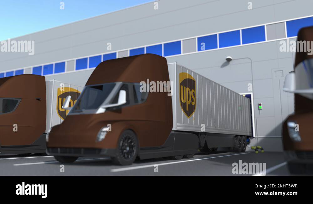 Ups semi Stock Videos & Footage - HD and 4K Video Clips - Alamy