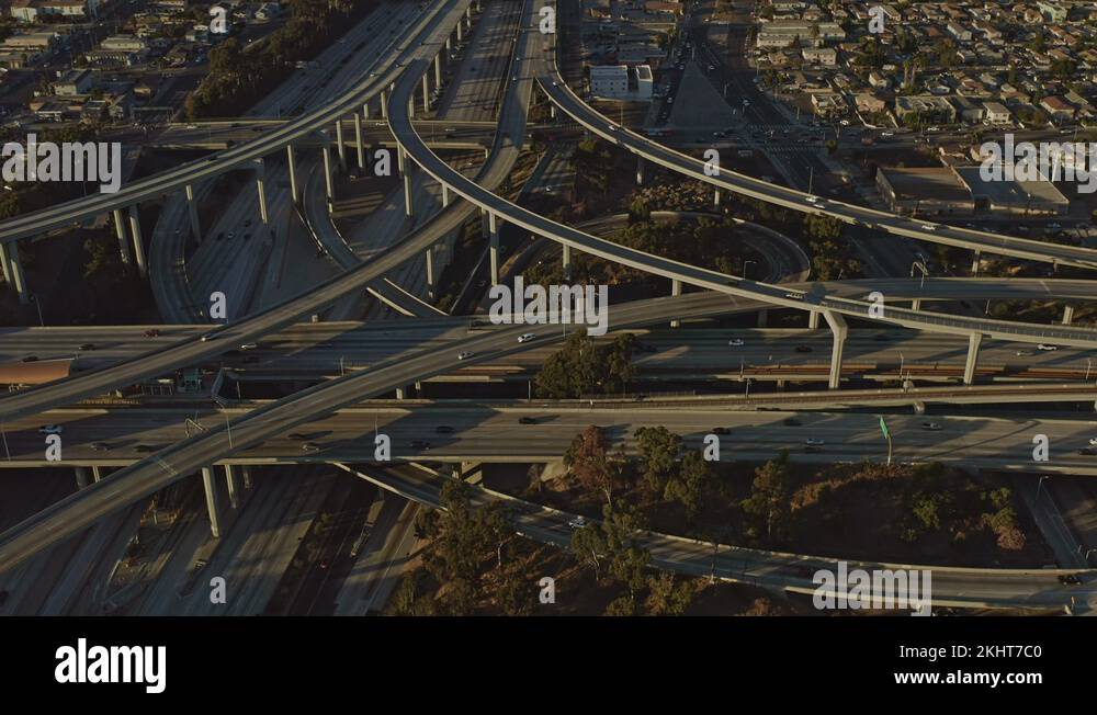 105 110 freeway interchange Stock Videos & Footage - HD and 4K Video ...