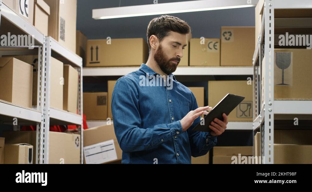 Friendly postman parcels in Stock Videos & Footage - HD and 4K Video ...