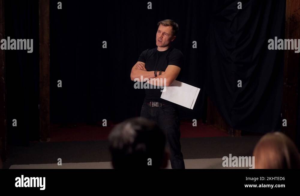 Monologue on stage Stock Videos & Footage - HD and 4K Video Clips - Alamy
