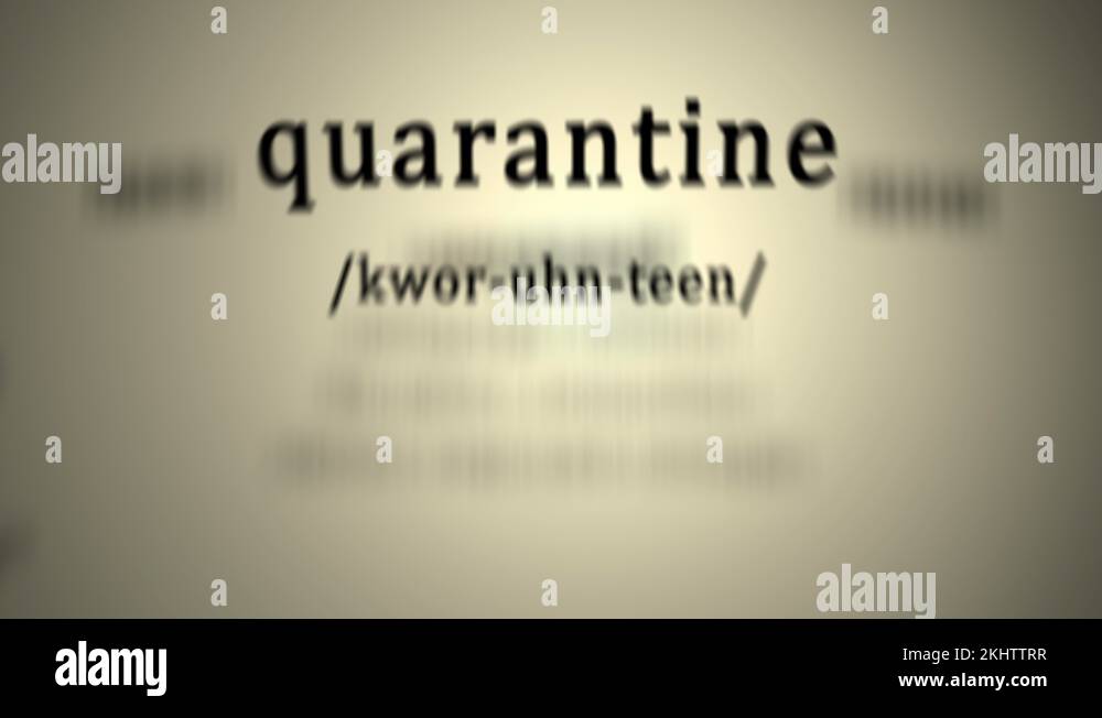 Into quarantine Stock Videos & Footage - HD and 4K Video Clips - Alamy
