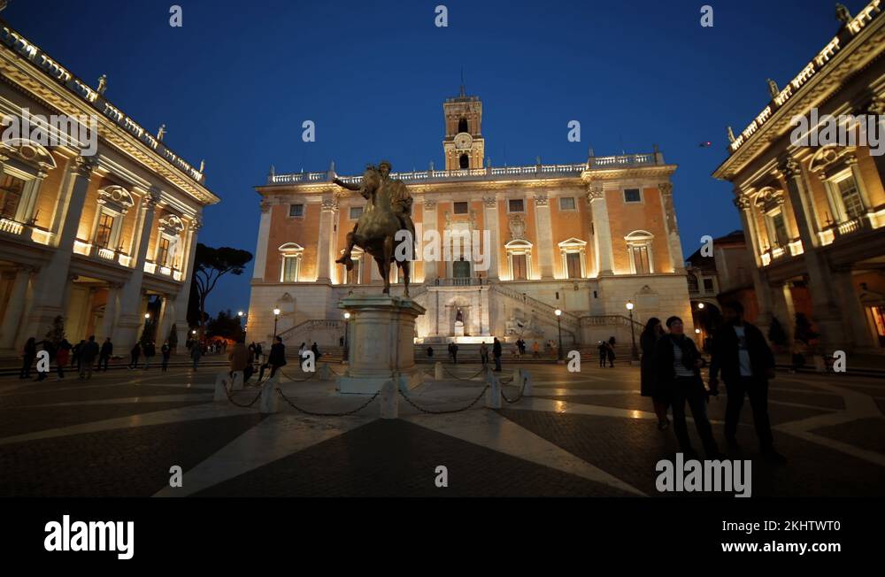 Campidoglio rome square Stock Videos & Footage - HD and 4K Video Clips ...