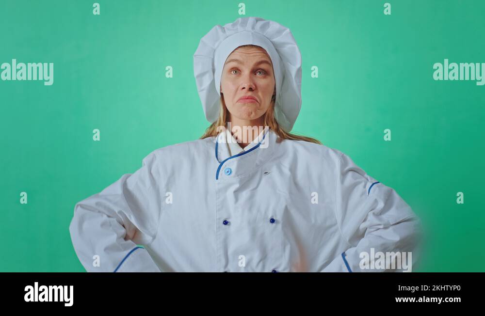 Baker lady very attractive and charismatic she get a serious and ...