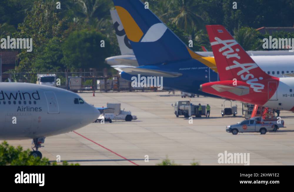 NordWind Airbus A330 taxiing Stock Video Footage - Alamy