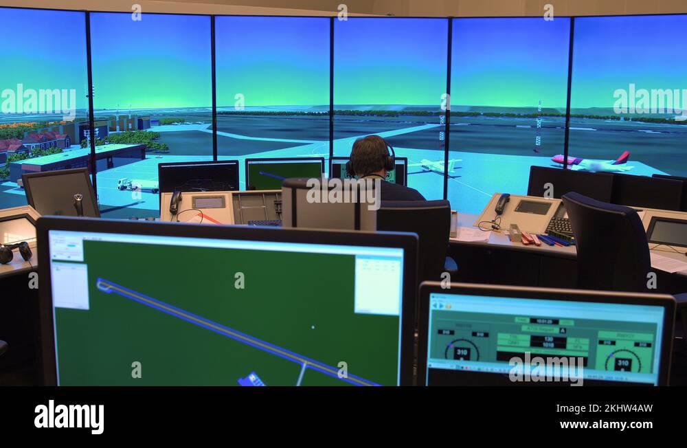 Air traffic control tower simulator Stock Videos & Footage - HD and 4K ...