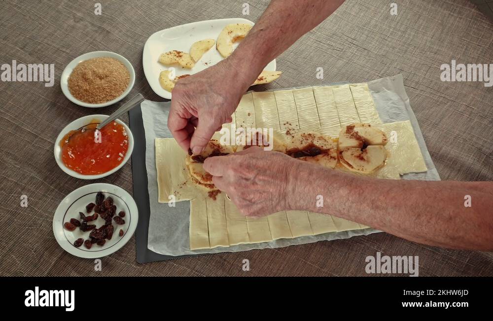 Strudel from puff pastry Stock Videos & Footage - HD and 4K Video Clips ...