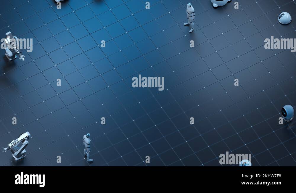 Various robot, cyborg machine, explaining Robotic Process Automation ...