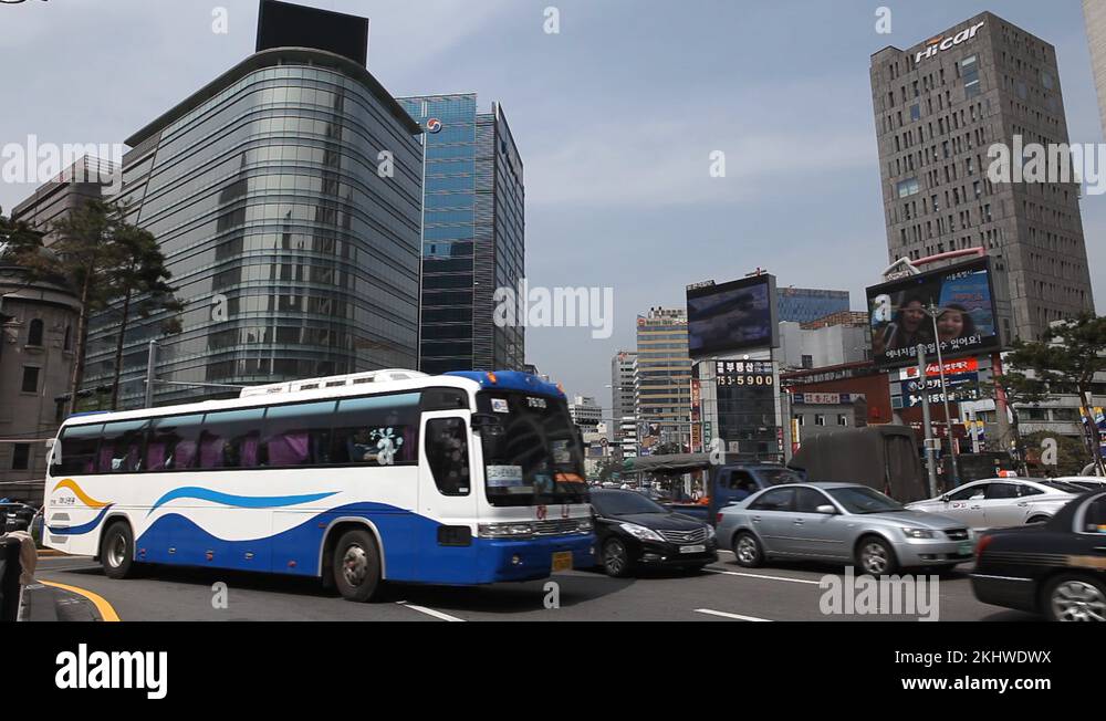 Seoul City Center, Central Area Road, Skyscrapers, Asia Shopping, South ...