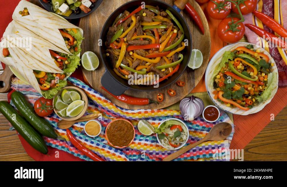 Traditional mexican food dishes Stock Videos & Footage - HD and 4K ...
