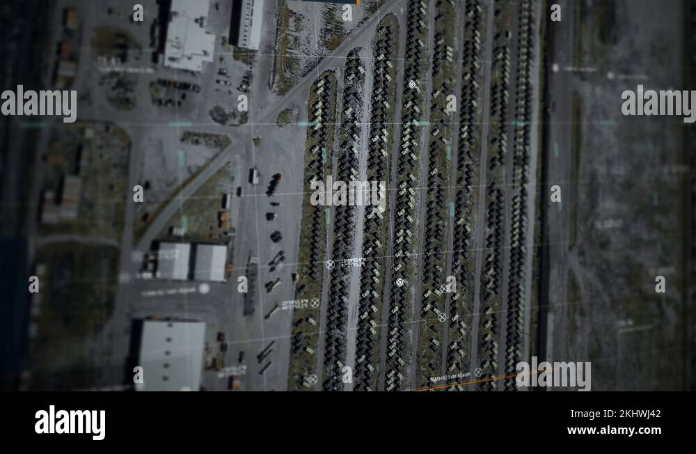 Satellite Spy Camera Detects the drones attack Military Base in ...