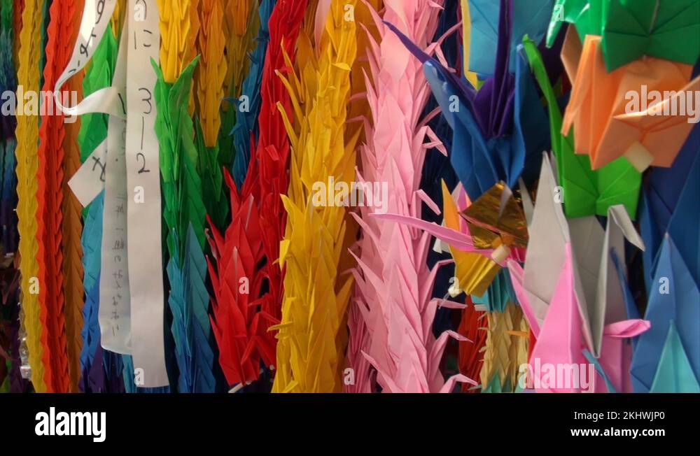 Hiroshima paper cranes Stock Videos & Footage - HD and 4K Video Clips ...