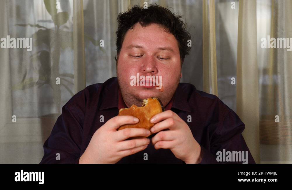 Fat man eating fastfood meal Stock Videos & Footage - HD and 4K Video ...