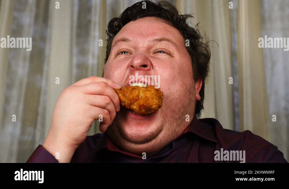 Man eating chicken drumstick Stock Videos & Footage - HD and 4K Video ...