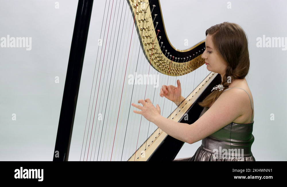 One playing the harp Stock Videos & Footage - HD and 4K Video Clips - Alamy