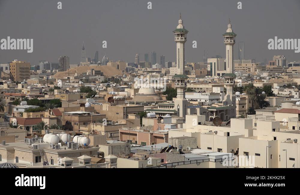 Saudi Arabia religion, mosque residential neighborhood, skyline Riyadh ...