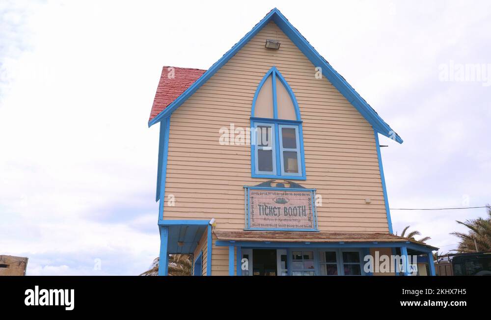 Ticket booth at Popeye Village - a popular landmark and former film ...