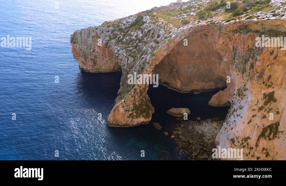Blue in malta is famous landmark on the island Stock Videos & Footage ...
