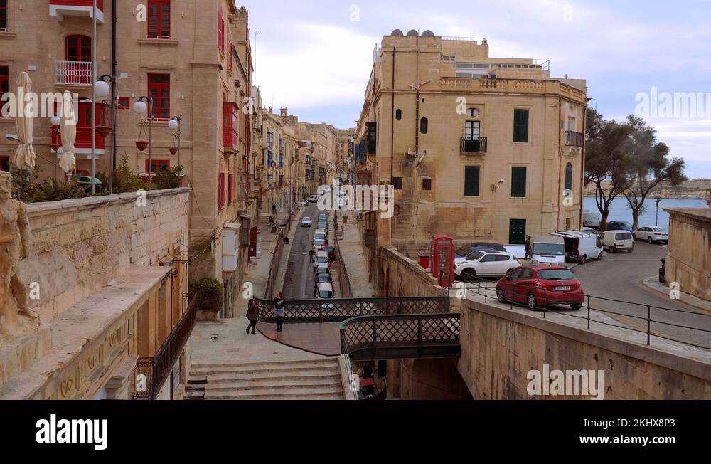 Cityscapes of Valletta - the capital city of Malta - MALTA, MALTA ...