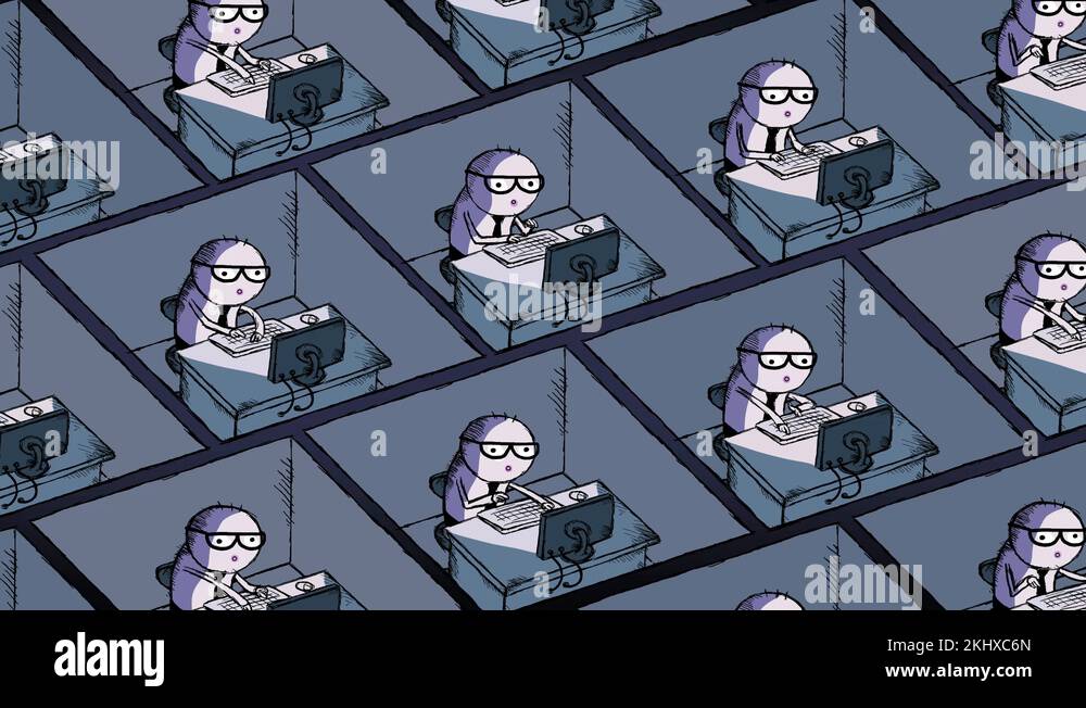 We are too busy cartoon Stock Videos & Footage - HD and 4K Video Clips ...