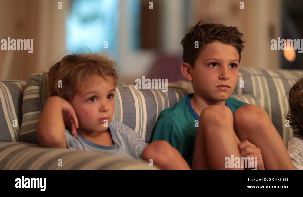 Kids sitting in front of tv Stock Videos & Footage - HD and 4K Video ...
