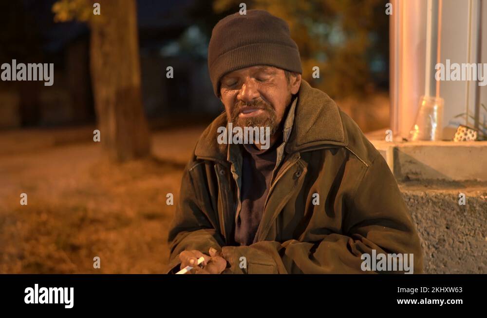 Homelessness man Stock Videos & Footage - HD and 4K Video Clips - Alamy