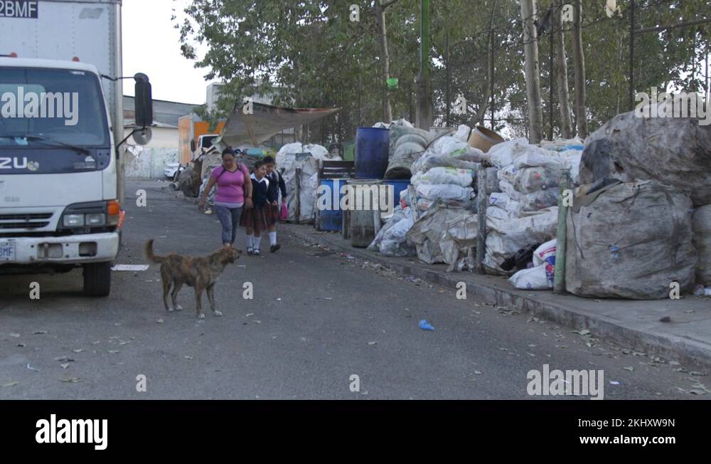 Trash Dump Suburbs Slums Ghetto of Guatemala City South America Latin ...