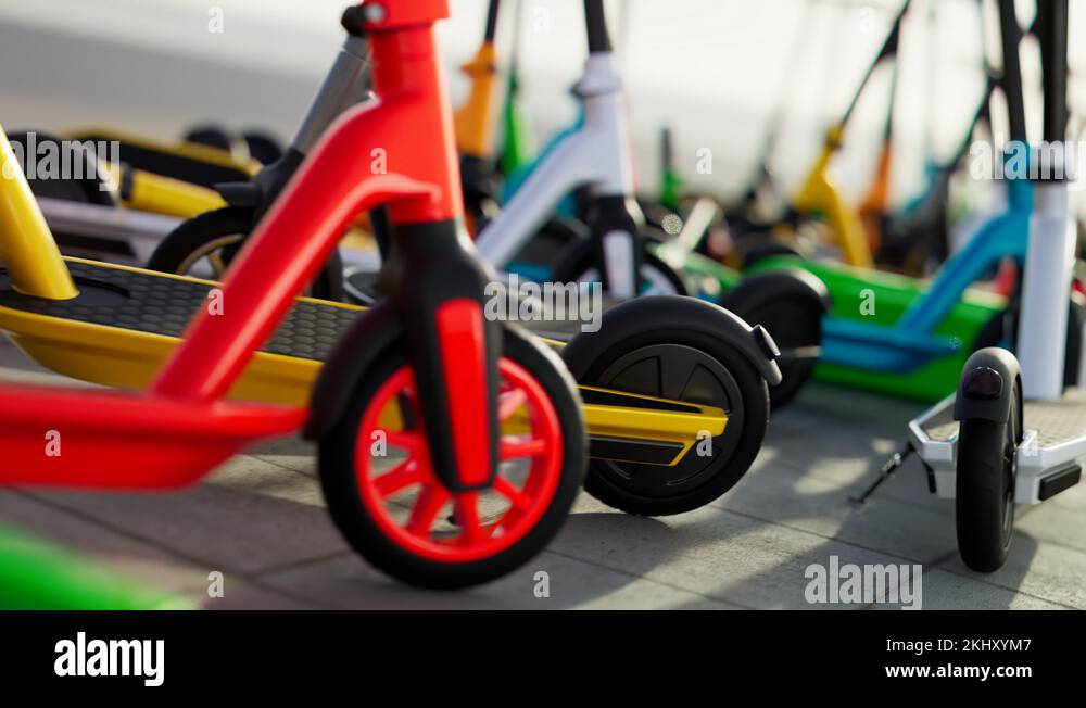 Colourful scooters Stock Videos & Footage - HD and 4K Video Clips - Alamy