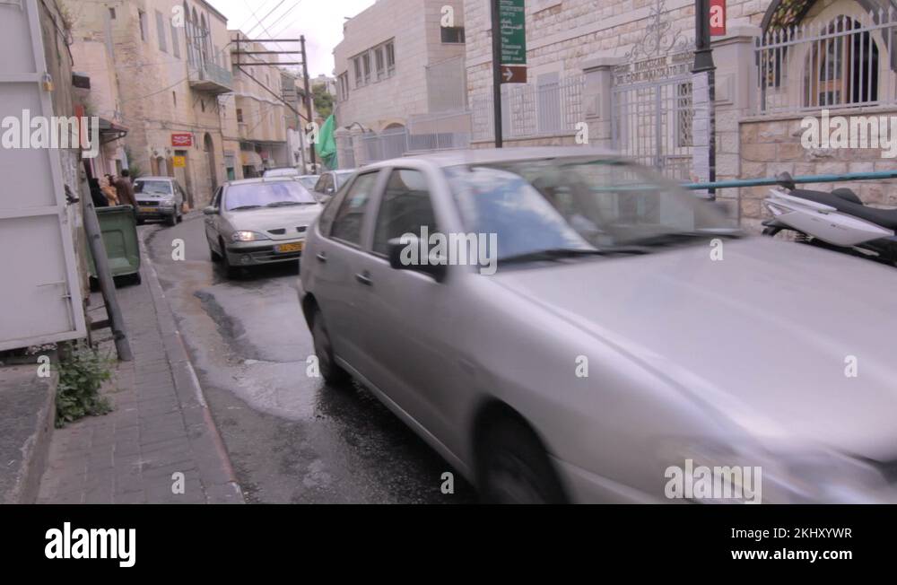 Bethlehem, streets, Israel, Arab, Palestine, Gaza, West Bank Stock Video Footage - Alamy