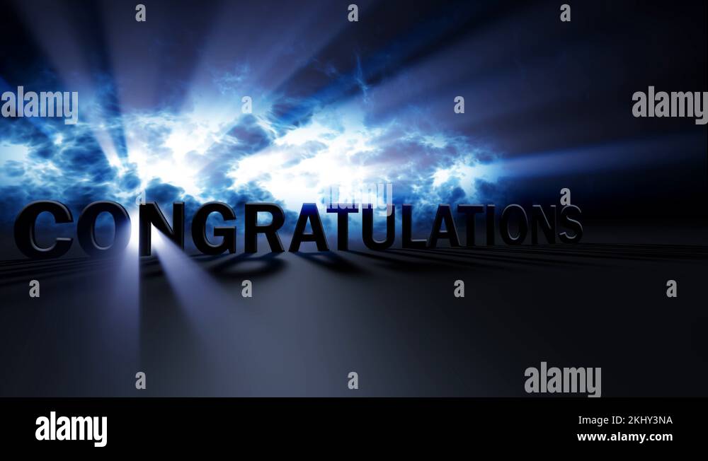 Congratulation word Stock Videos & Footage - HD and 4K Video Clips - Alamy