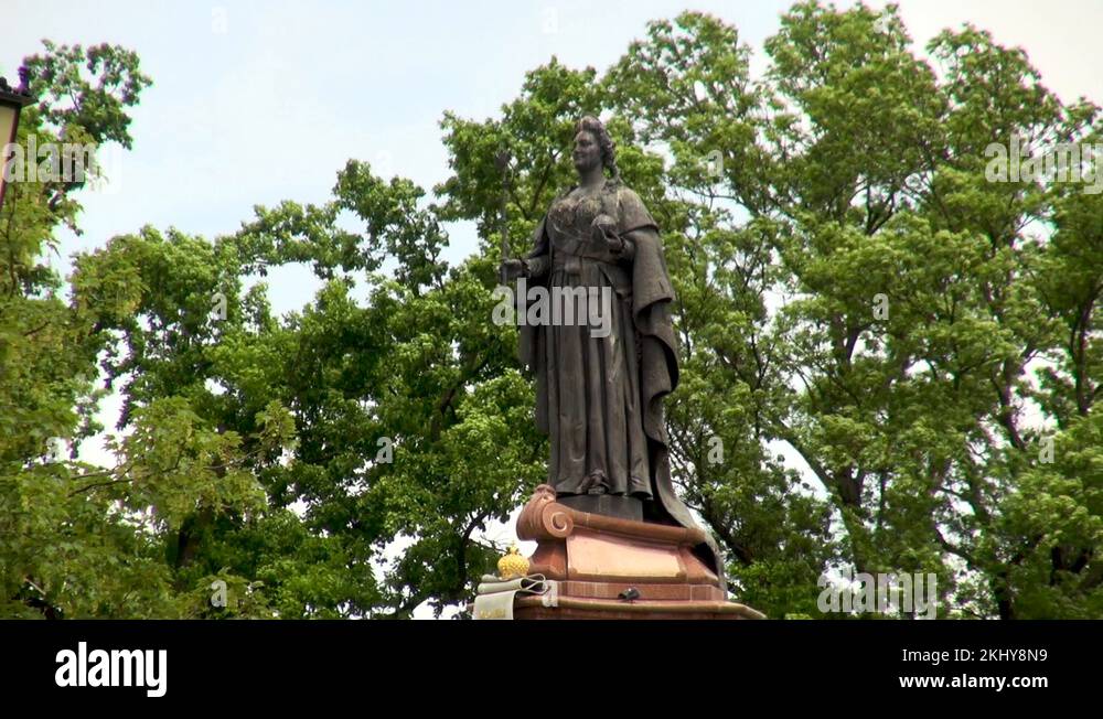 Statue of catherine ii of russia Stock Videos & Footage - HD and 4K ...