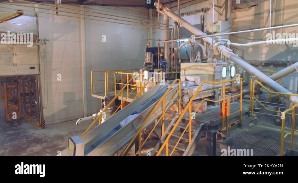 Conveyor line of wallpaper production, wallpaper production plant ...