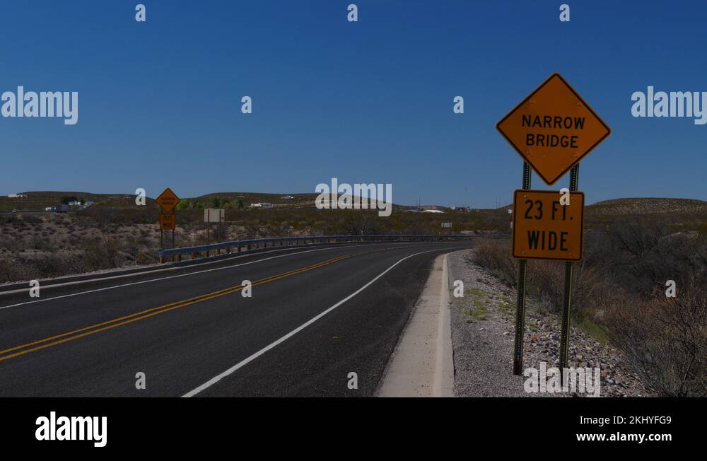 Narrow bridge road sign Stock Videos & Footage - HD and 4K Video Clips ...