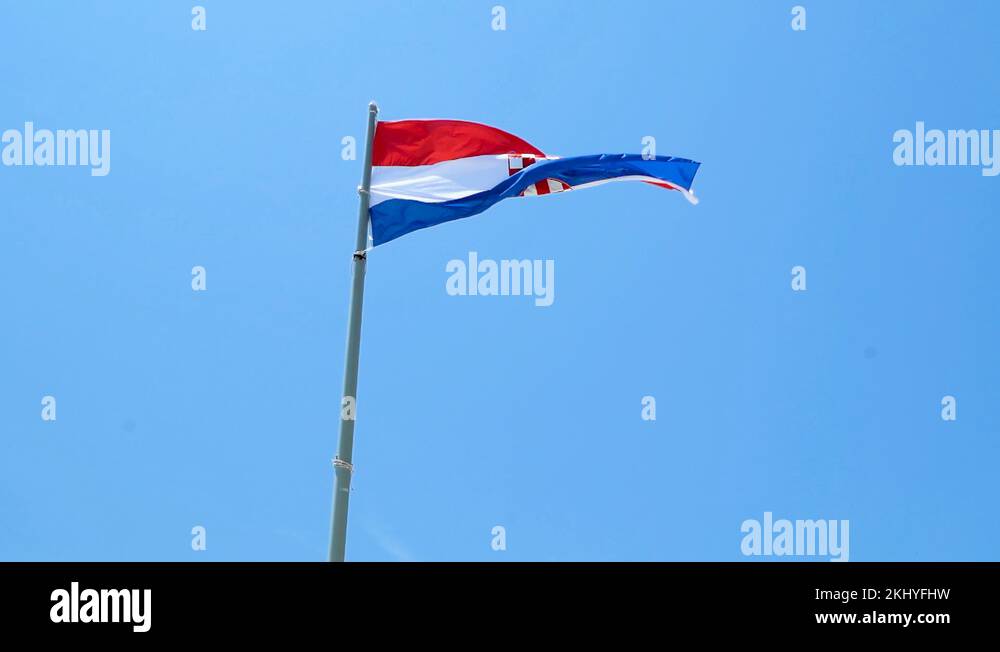Flag flying flag pole Stock Videos & Footage - HD and 4K Video Clips ...