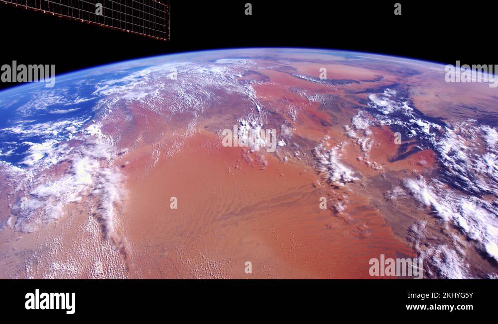 earth view from satellite showing texture of land Stock Video Footage ...