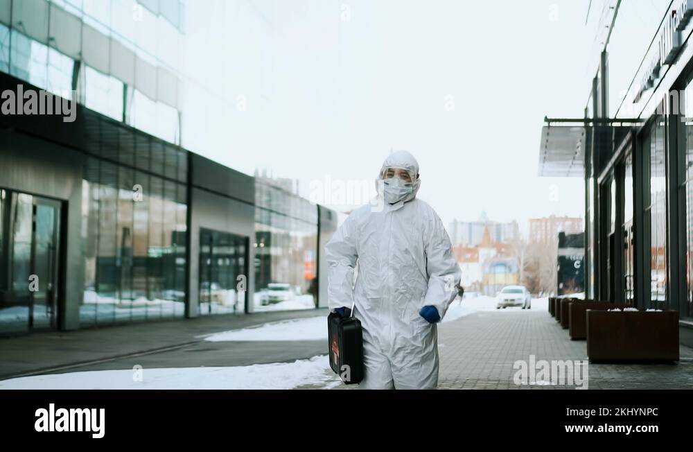 Epidemic protection ambulance Stock Videos & Footage - HD and 4K Video ...