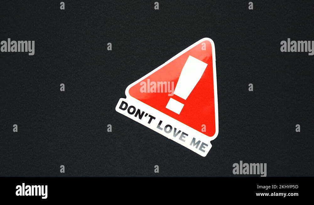 Love warning sign Stock Videos & Footage - HD and 4K Video Clips - Alamy
