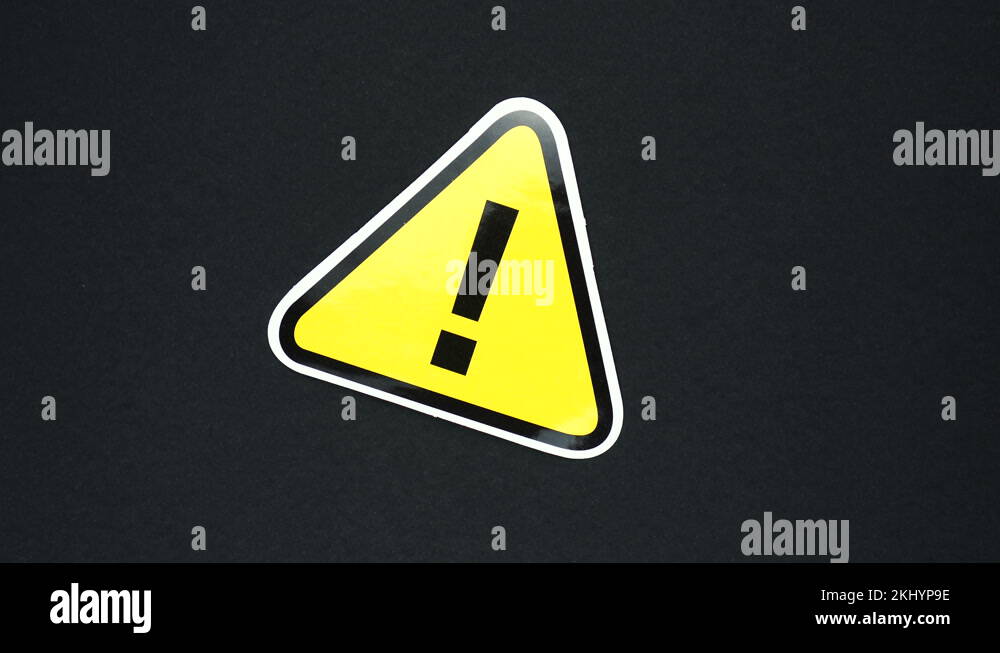 Advisory symbol Stock Videos & Footage - HD and 4K Video Clips - Alamy