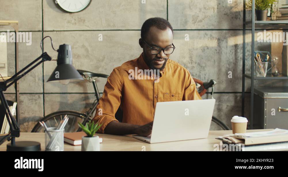 Busy smart handsome african american Stock Videos & Footage - HD and 4K ...