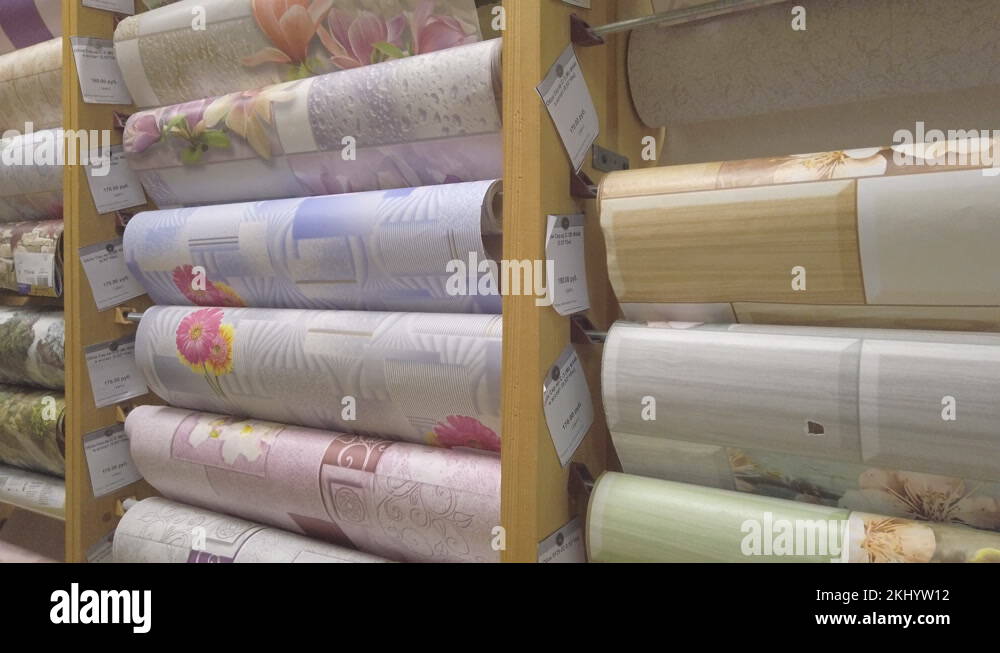 Pasting wallpaper Stock Videos & Footage - HD and 4K Video Clips - Alamy