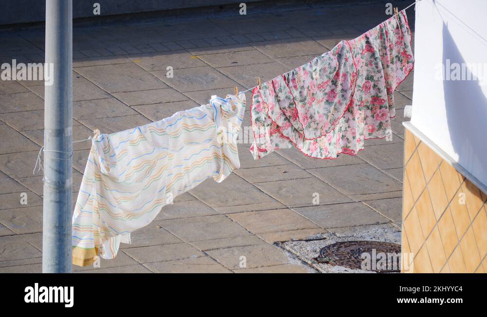 Laundry line Stock Videos & Footage - HD and 4K Video Clips - Alamy