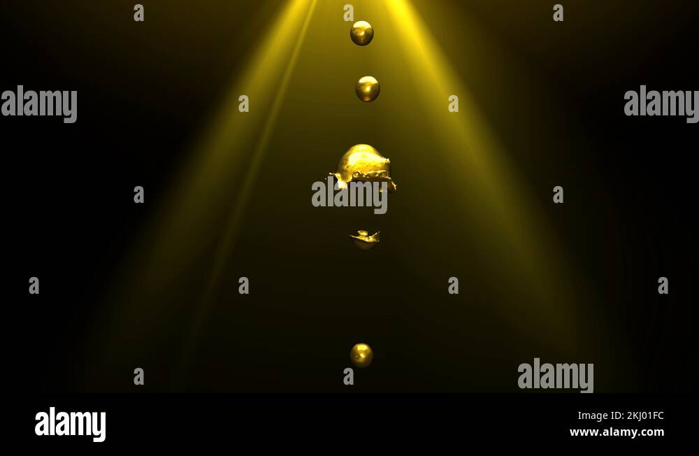 Libra zodiac sign animated presentation revealed through a a liquid ...