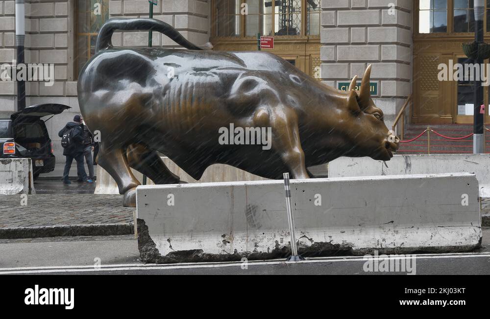 Charging bull in lower manhattan Stock Videos & Footage - HD and 4K Video Clips - Alamy
